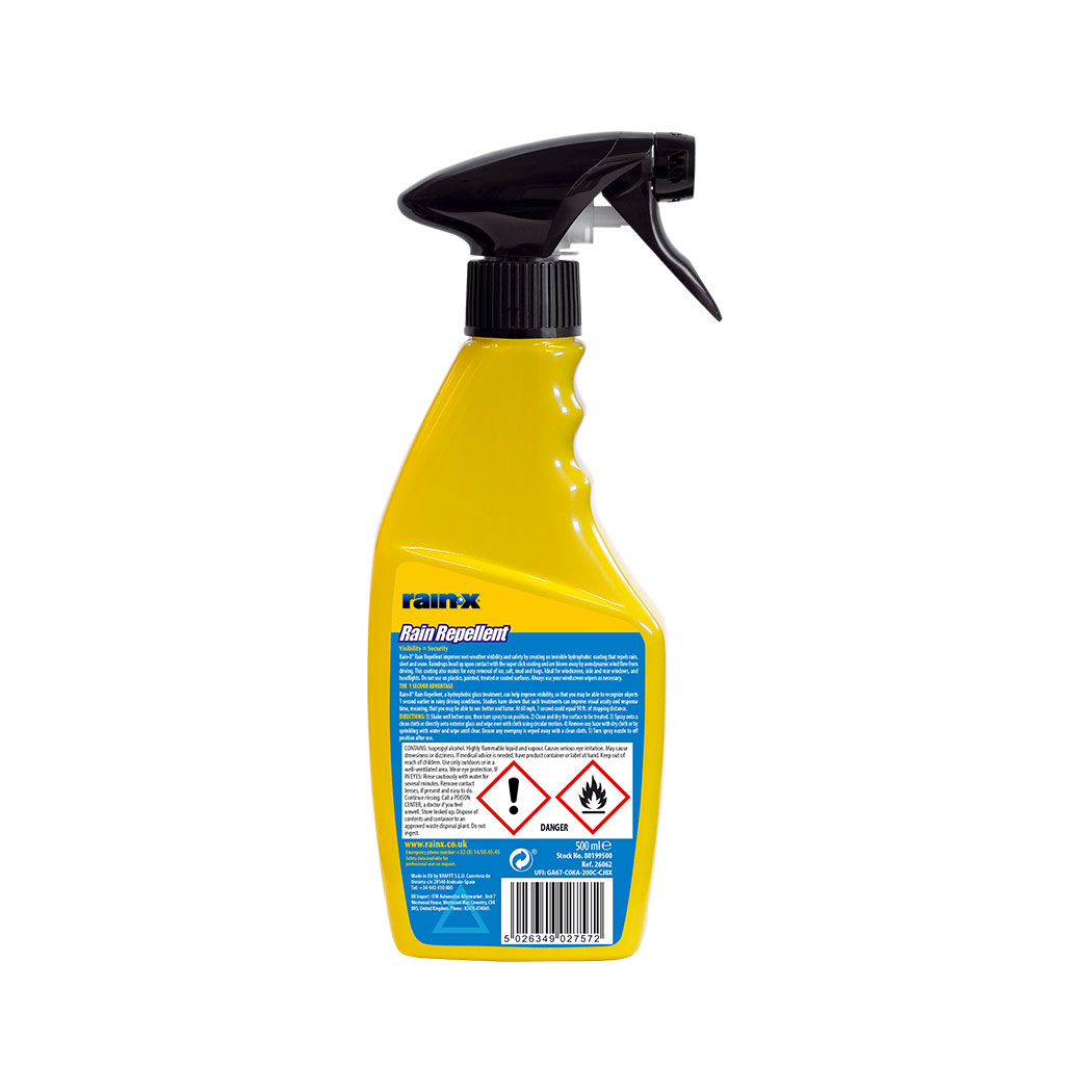 500ml Rain-X Rain Repellent | Long-Lasting Clarity